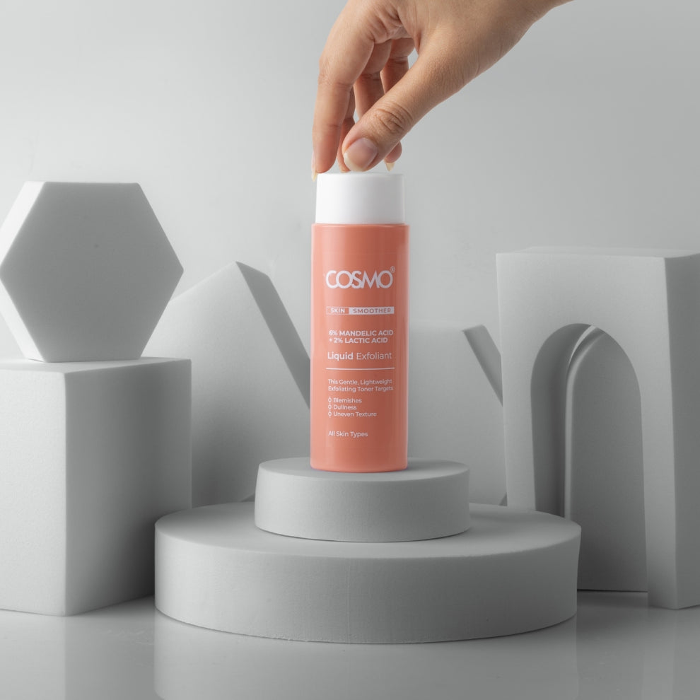 6% Mandelic Acid + 2% Lactic Acid Liquid Exfoliant – Cosmo Advanced